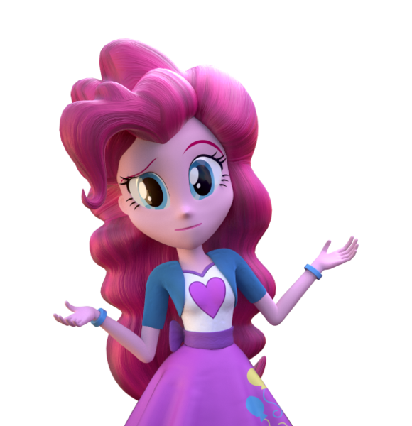 Human Pinkie Pie Shrug