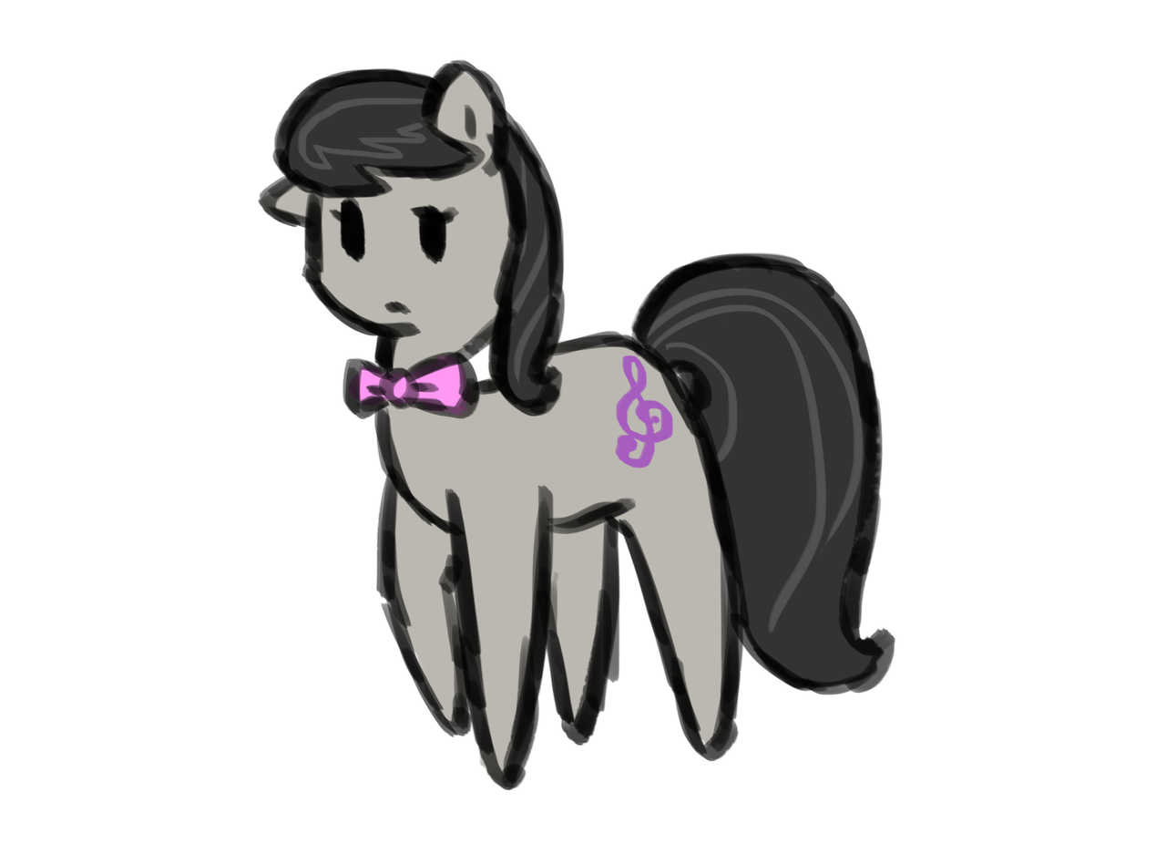 #861646 - safe, artist:chipflake, octavia melody, g4, backwards cutie ...