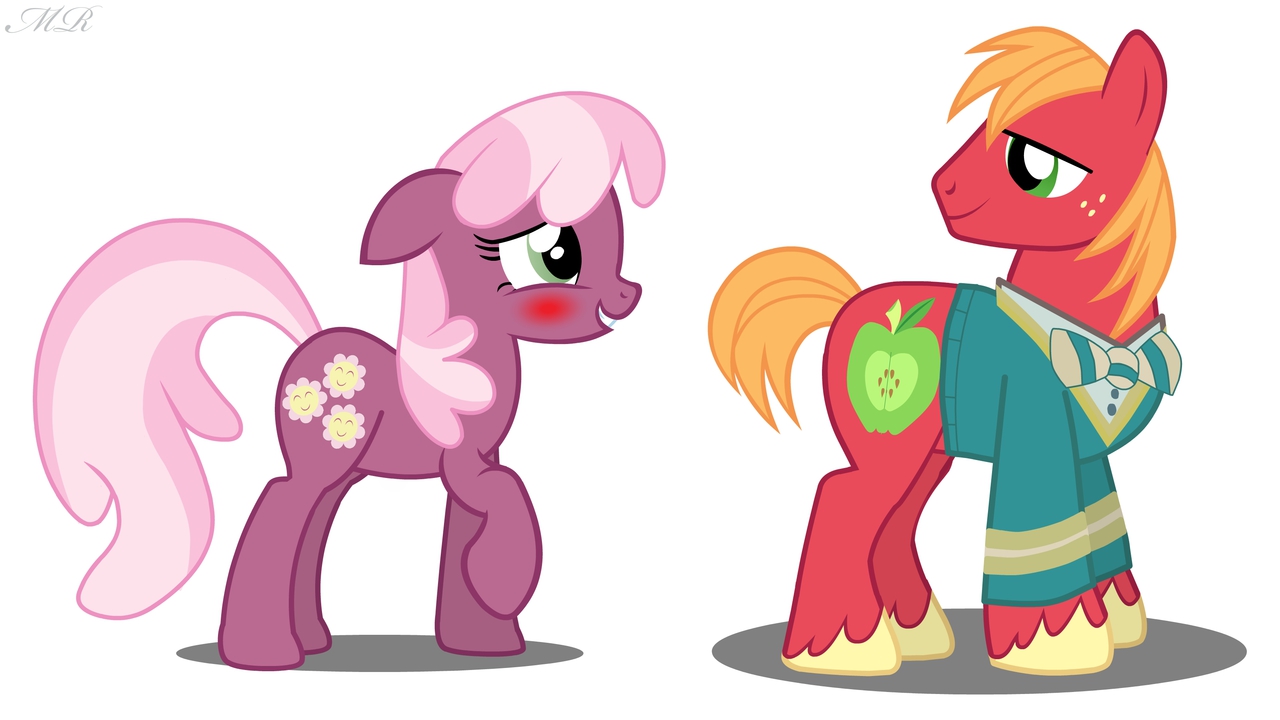 #843159 - safe, artist:maxressor, big macintosh, cheerilee, earth pony ...