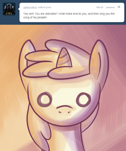 #843721 - safe, ruby pinch, g4, ask, solo, tumblr, wat - Derpibooru