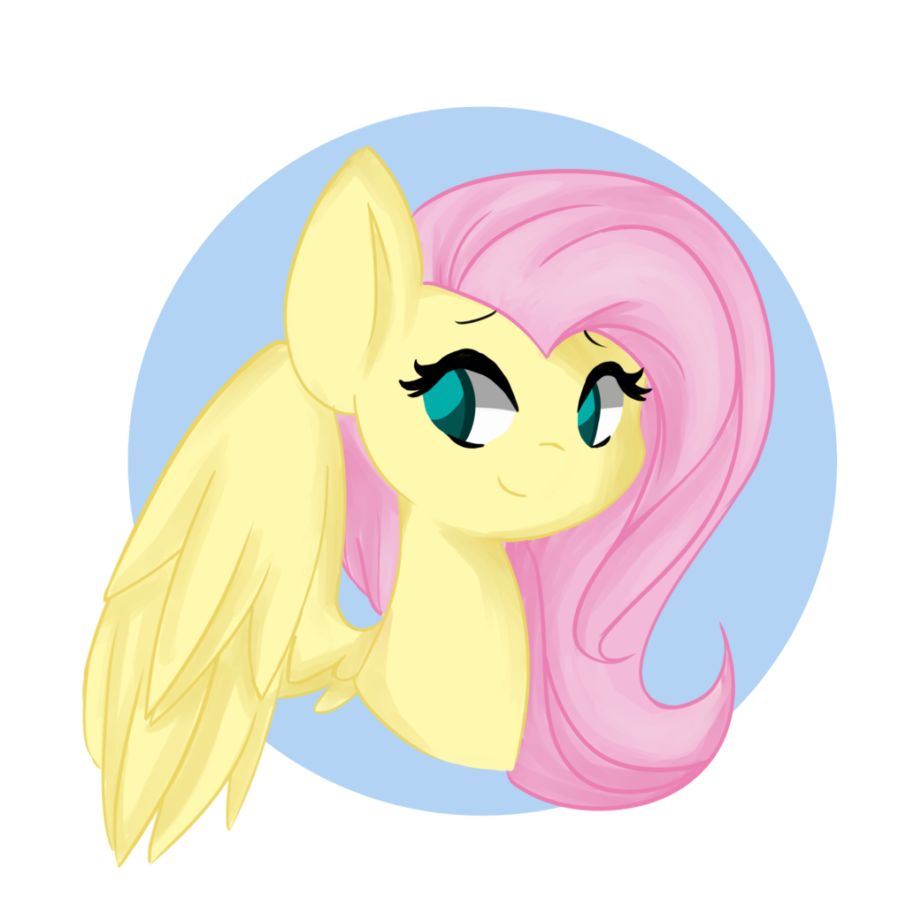 #843902 - safe, artist:llama-senpai, fluttershy, female, solo - Derpibooru