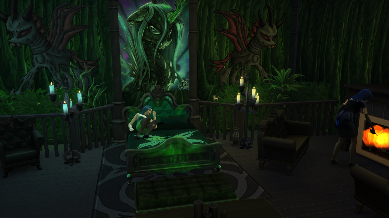 #844476 - source needed, safe, princess luna, queen chrysalis ...