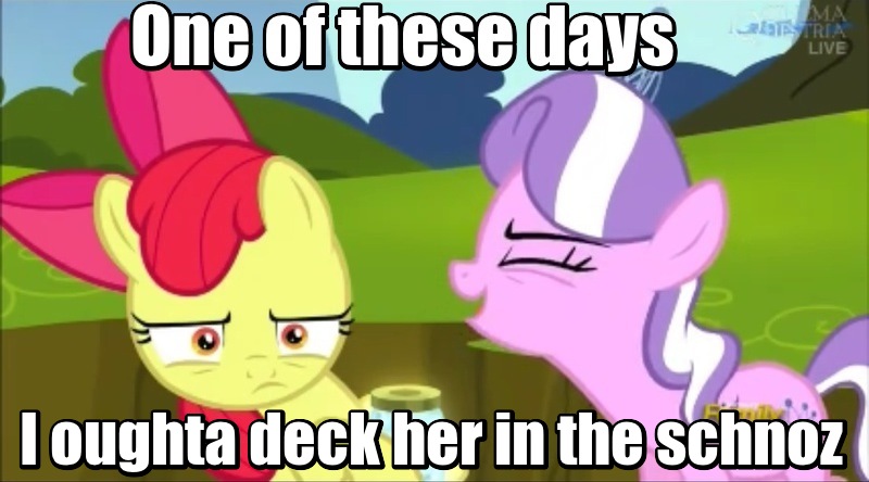 #876941 - safe, edit, edited screencap, screencap, apple bloom, diamond ...