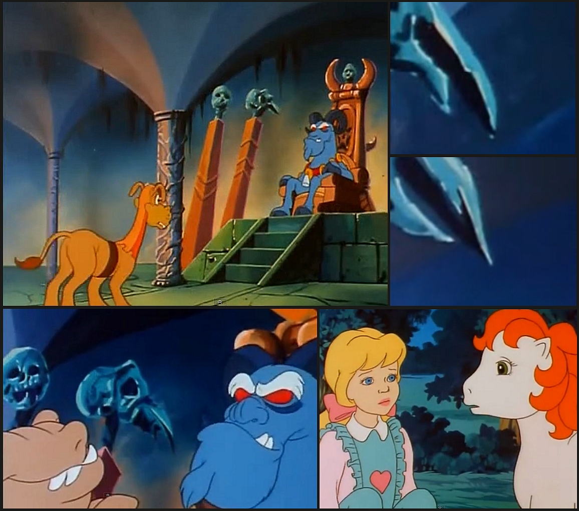 #880197 - safe, edit, edited screencap, screencap, bray, grogar (g1 ...