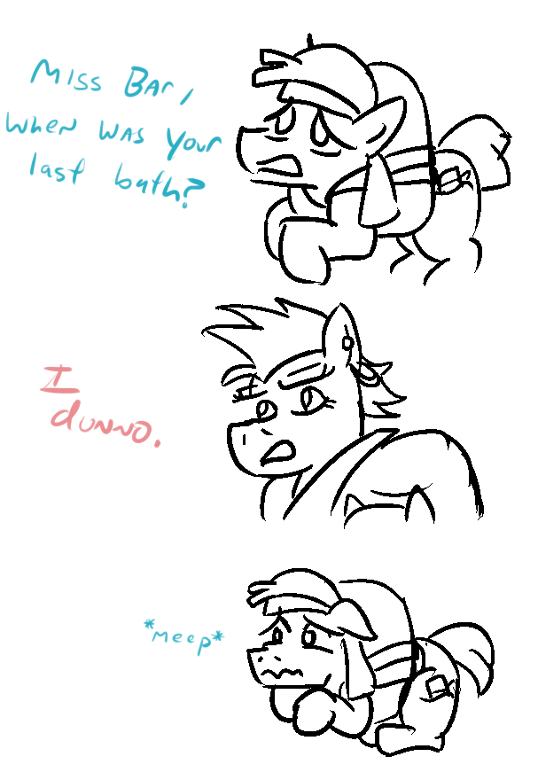 #881296 - safe, artist:jargon scott, bulk biceps, coco pommel, g4 ...