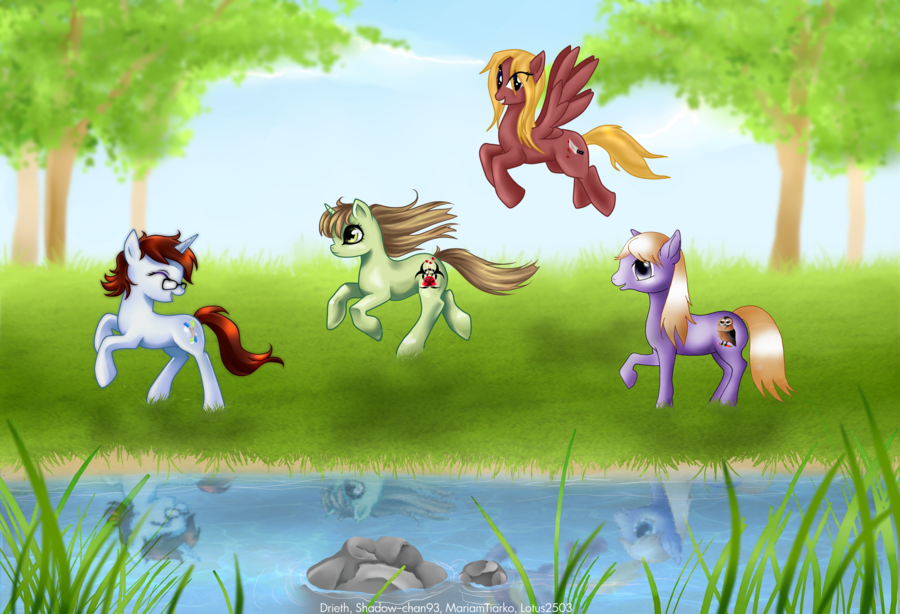 #881600 - safe, artist:drieth, artist:lotus2503, artist:mariamtiarko ...