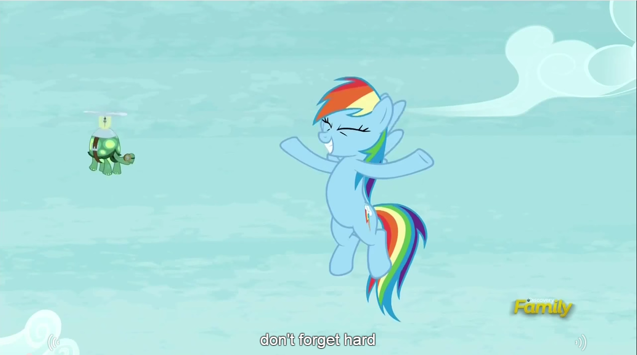 #884301 - safe, screencap, rainbow dash, tank, tanks for the memories ...