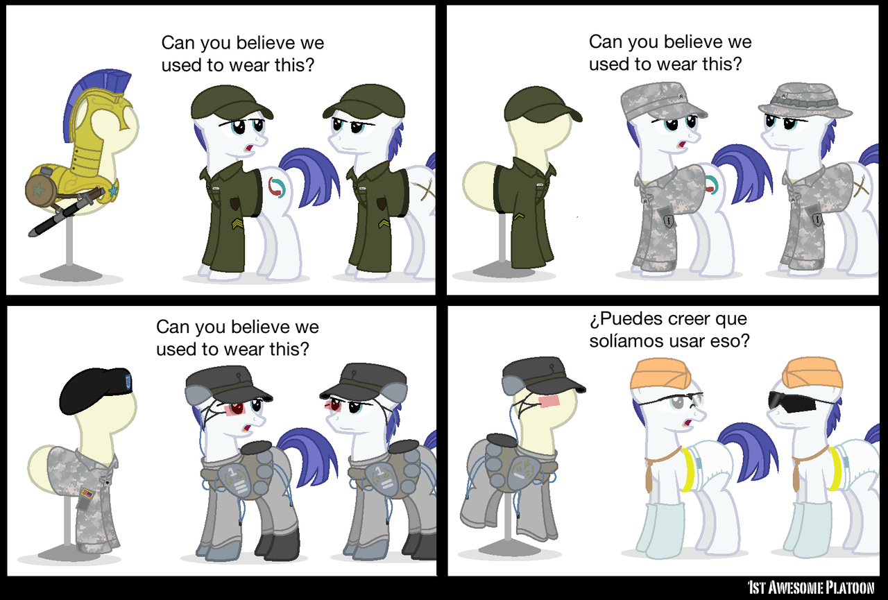 #884883 - safe, artist:ethanchang, 1st awesome platoon, 1st infantry ...