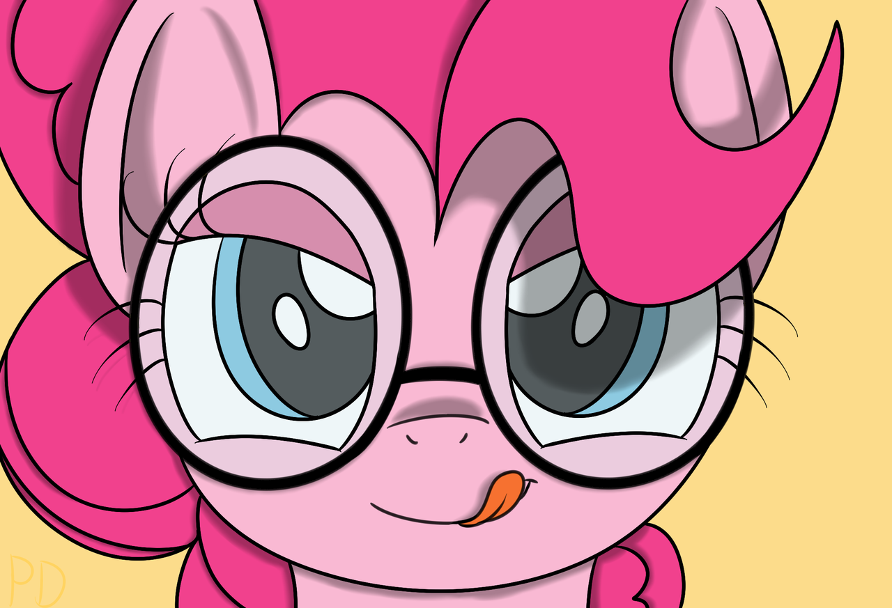 #884897 - safe, artist:pavlovzdawg, pinkie pie, g4, female, glasses ...