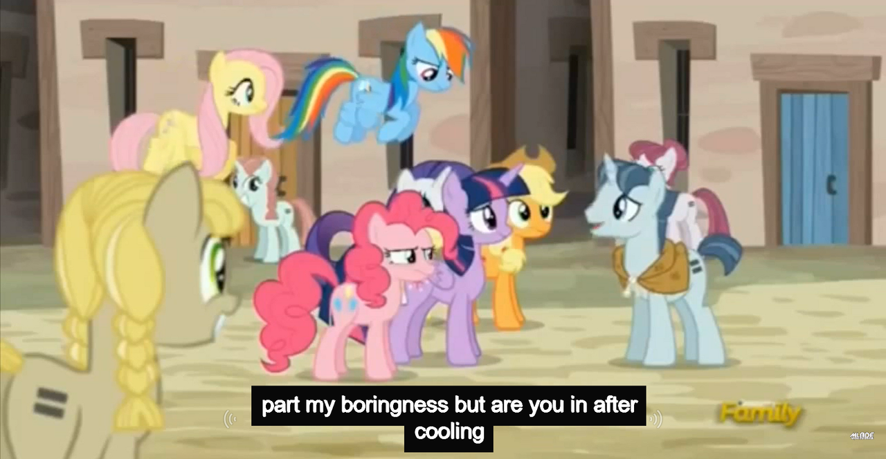 #864978 - safe, screencap, applejack, fluttershy, ivy vine, offbeat ...