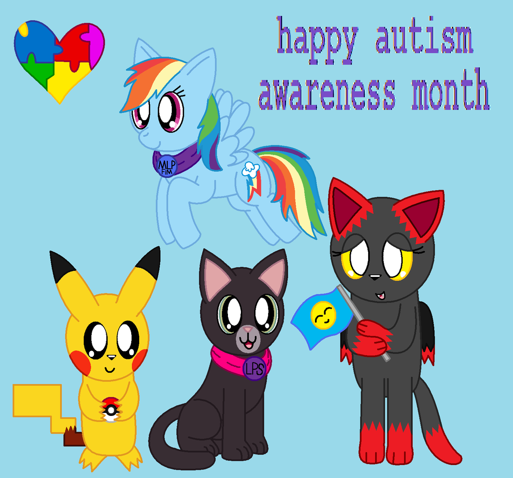 #865100 - safe, artist:pokemonlpsfan, rainbow dash, cat, pikachu, g4 ...