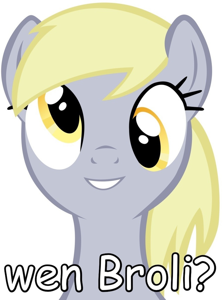 #868311 - safe, derpy hooves, pegasus, pony, g4, broly, dragon ball ...