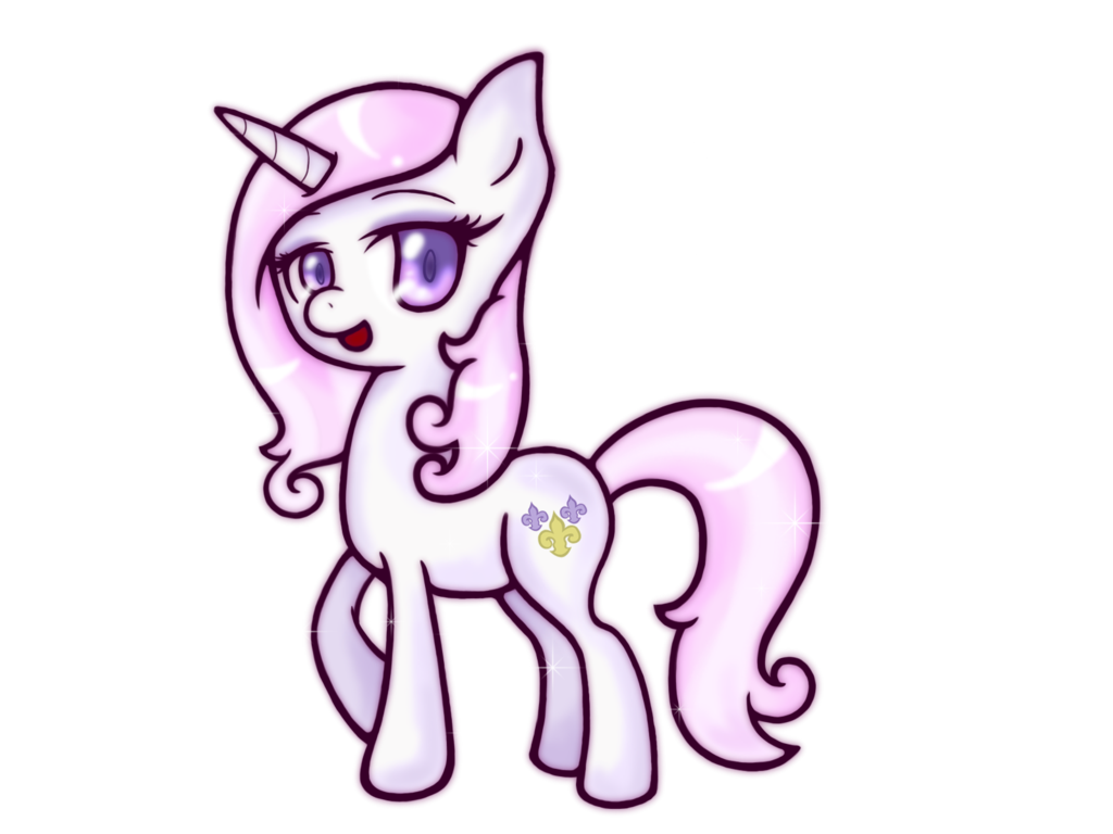 #870005 - safe, artist:miss-twila, fleur-de-lis, pony, unicorn, chibi ...