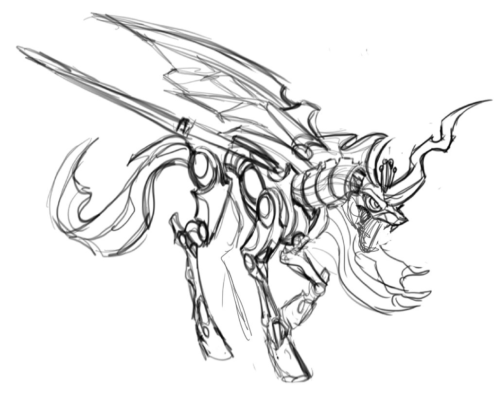 #893972 - safe, artist:derangedhyena, queen chrysalis, robot, g4 ...