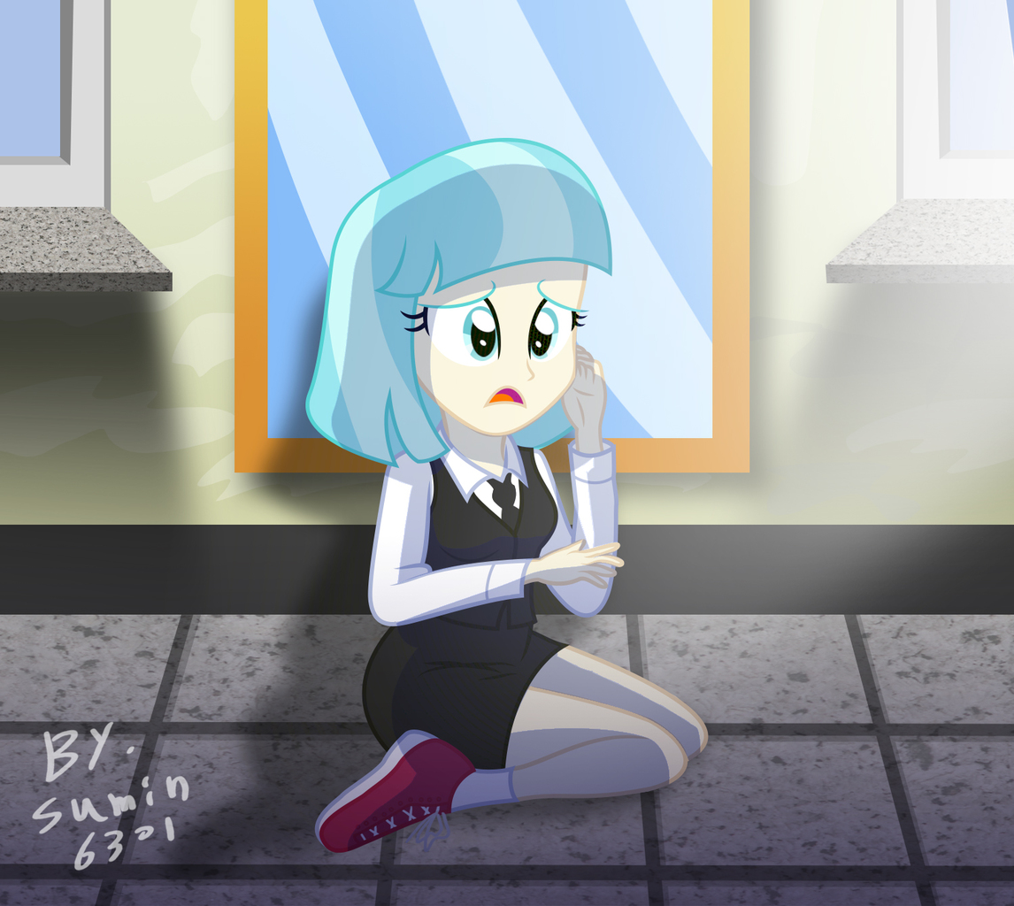 #894267 - safe, artist:sumin6301, coco pommel, equestria girls, equestria girls-ified, female ...