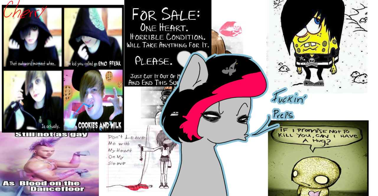 #895849 - artist needed, safe, oc, oc only, oc:miss eri, emo, vulgar ...