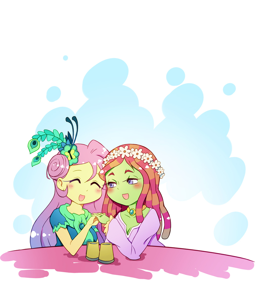 #898311 - safe, artist:sweetsound, fluttershy, tree hugger, equestria ...