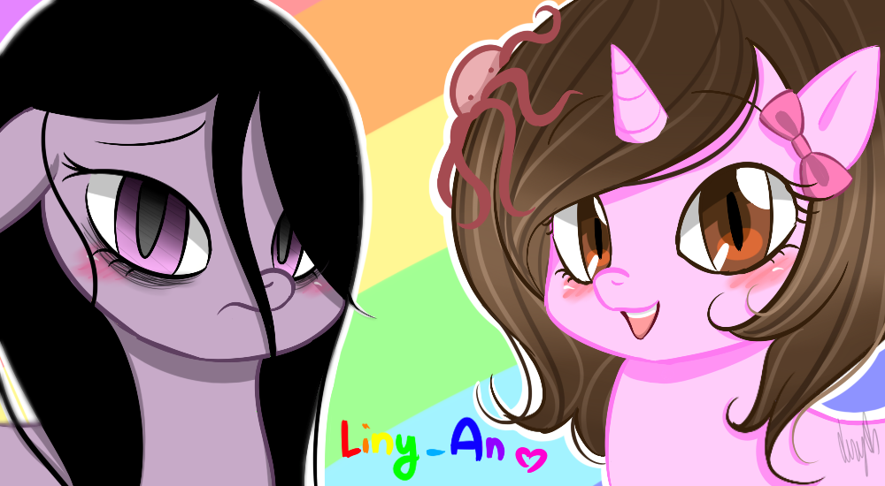 #900410 - safe, artist:liny-an, oc, oc only, oc:violet sunflower, ghost ...