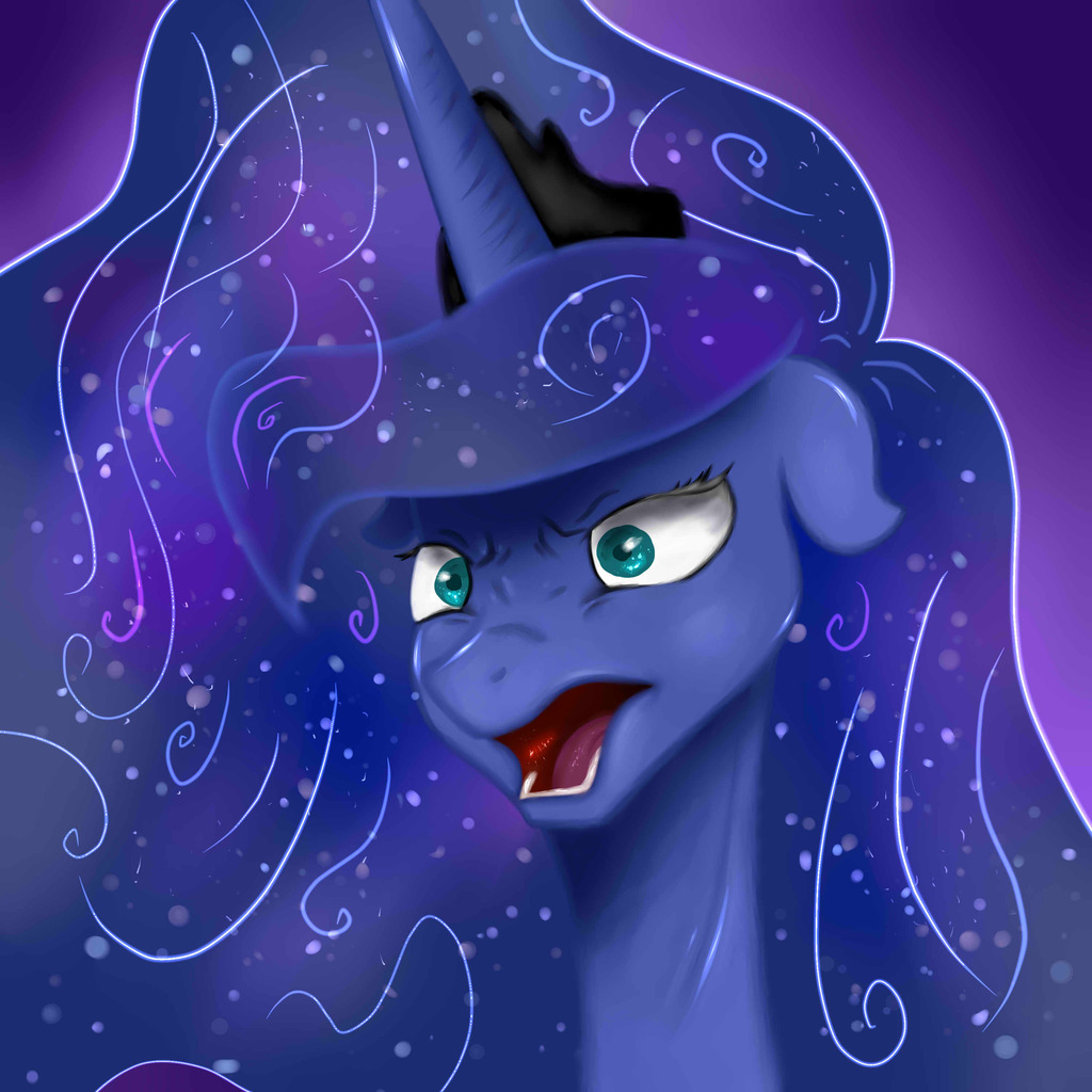 #907078 - safe, artist:purplesquidz, princess luna, g4, female, floppy ...