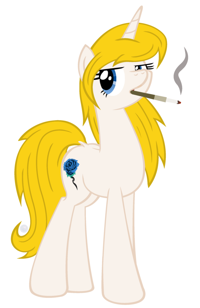 #890701 - safe, artist:template93, oc, oc only, cigarette, cigarette ...