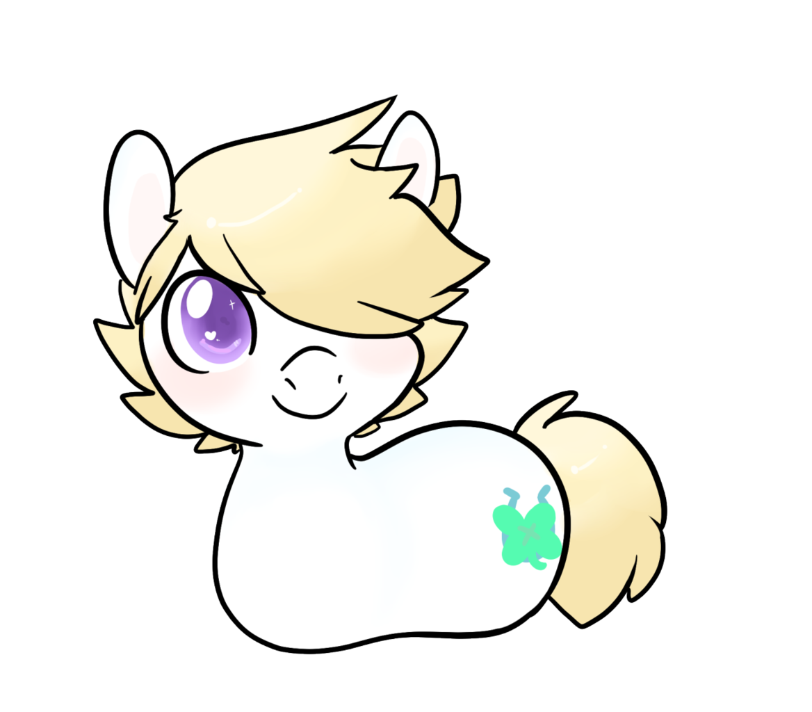 #890875 - safe, artist:mt, oc, oc only, oc:clover, amputee, legless ...