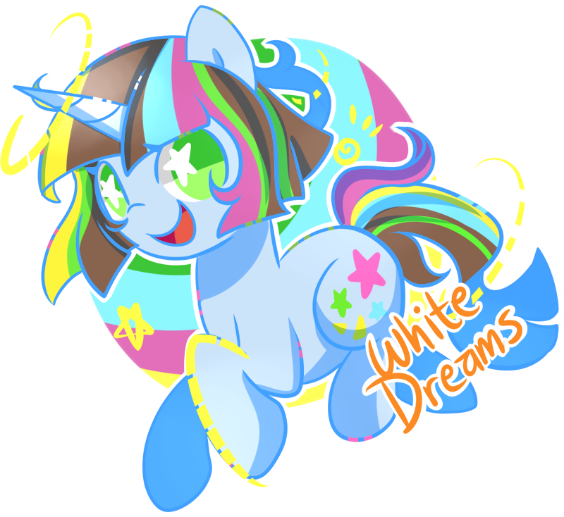 #926247 - safe, artist:xwhitedreamsx, oc, oc only, oc:colour spark, pony, unicorn, simple ...