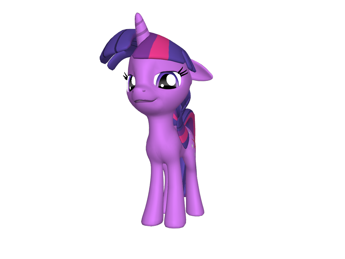 #926822 - safe, pony, unicorn, 3d, bedroom eyes, cute, female, floppy ...