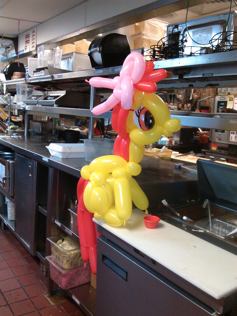 #911111 - safe, artist:noordinaryballoonman, apple bloom, balloon pony ...