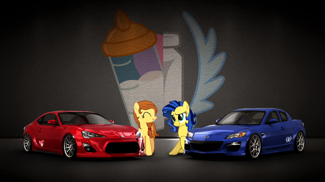 #911186 - safe, artist:nsdrift, oc, oc only, oc:cream heart, oc:milky ...