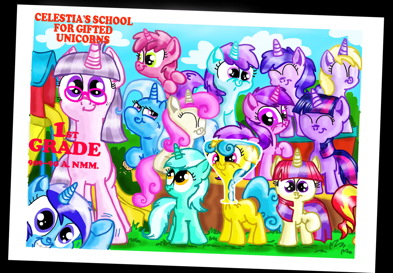 #936374 - safe, artist:seriousdog, amethyst star, dinky hooves, lemon ...