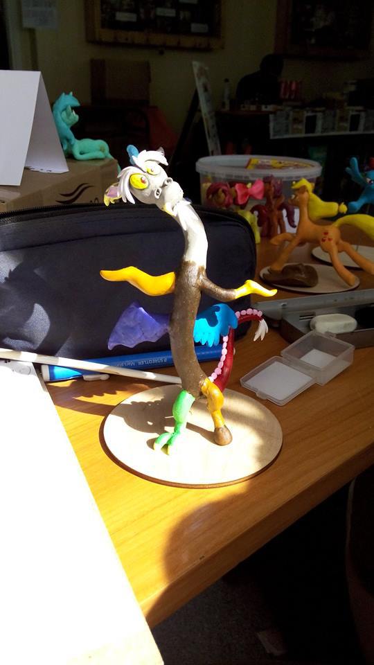 #938133 - safe, artist:oliverthepanda, discord, craft, customized toy ...