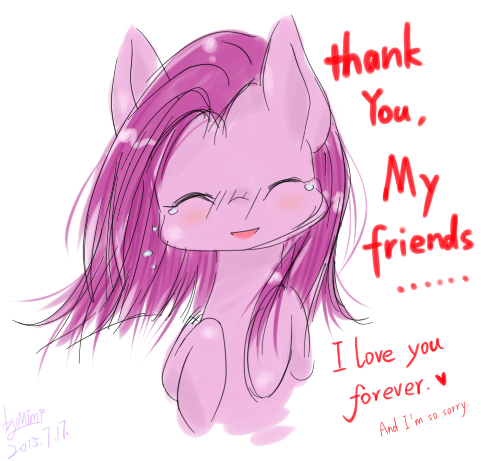 #938287 - safe, artist:brony_mimi, pinkie pie, g4, crying, sad - Derpibooru