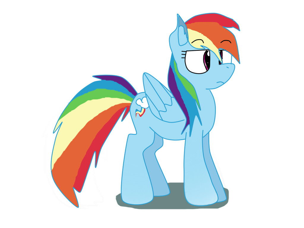 #938968 - artist needed, safe, rainbow dash, g4, female, paint tool sai, solo, unamused - Derpibooru