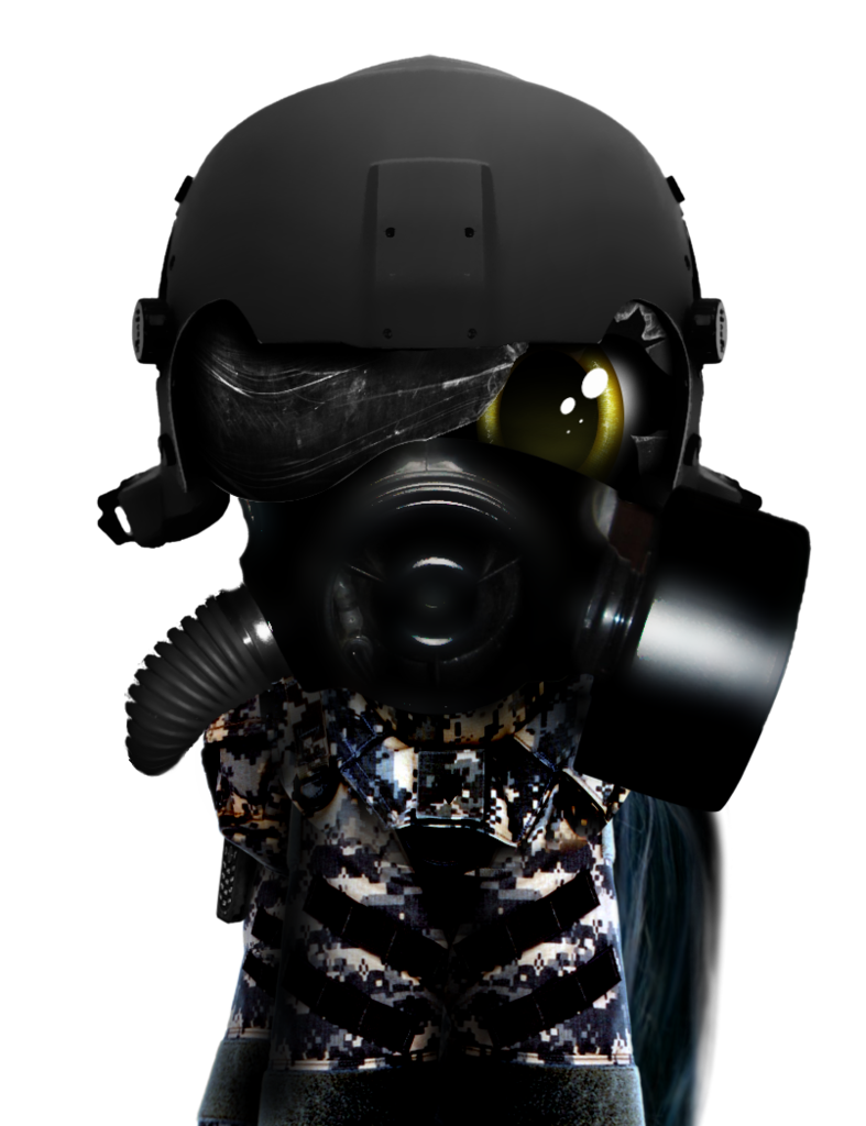 #928374 - safe, oc, oc only, gas mask, helmet, military - Derpibooru