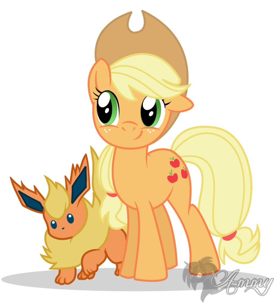 #943840 - dead source, safe, artist:appletaffy, applejack, flareon ...