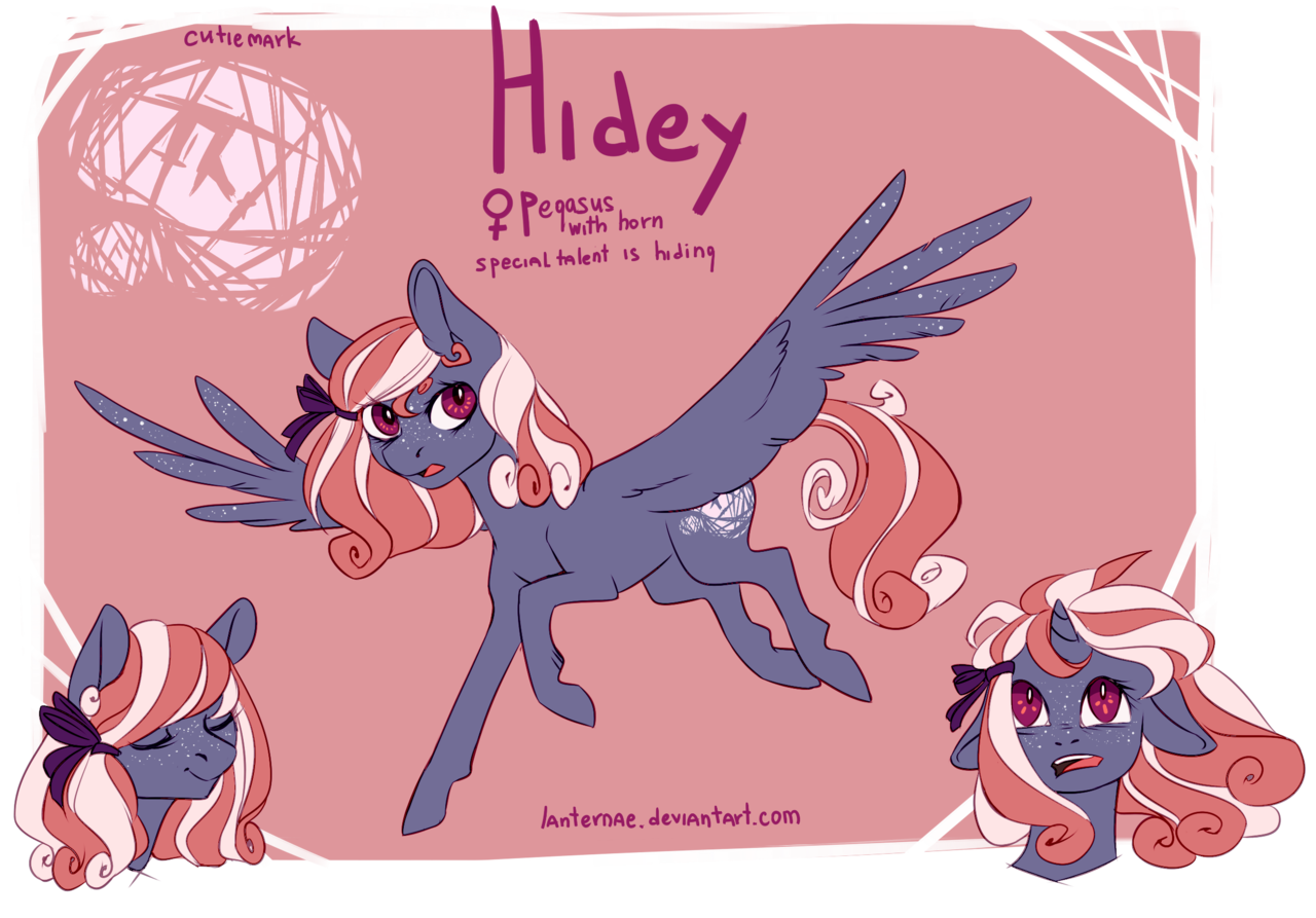 #945032 - safe, artist:weird--fish, oc, oc only, oc:hidey, reference ...