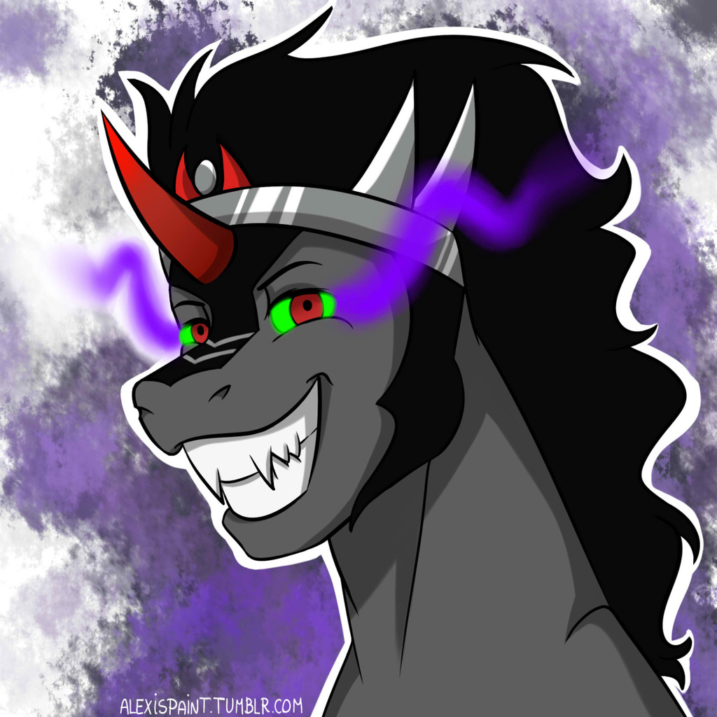 #932580 - safe, artist:alexispaint, king sombra, g4, male, smiling ...