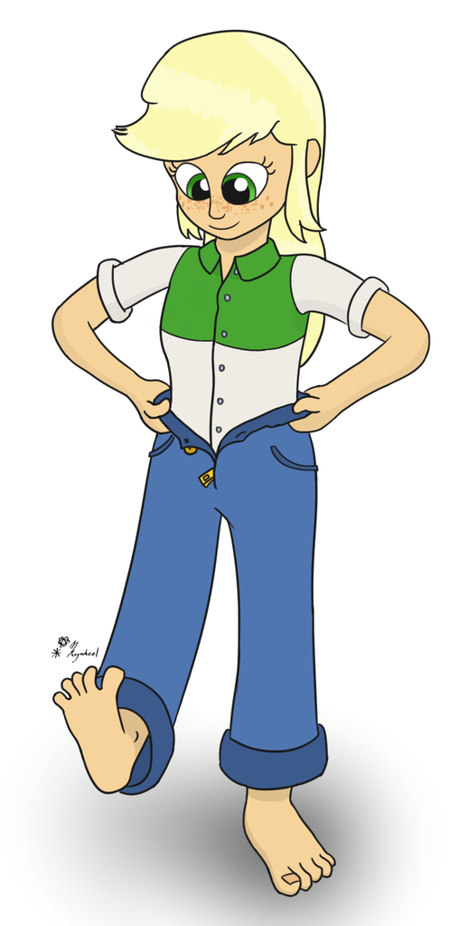 #933429 - safe, artist:mkogwheel, applejack, equestria girls, alternate ...