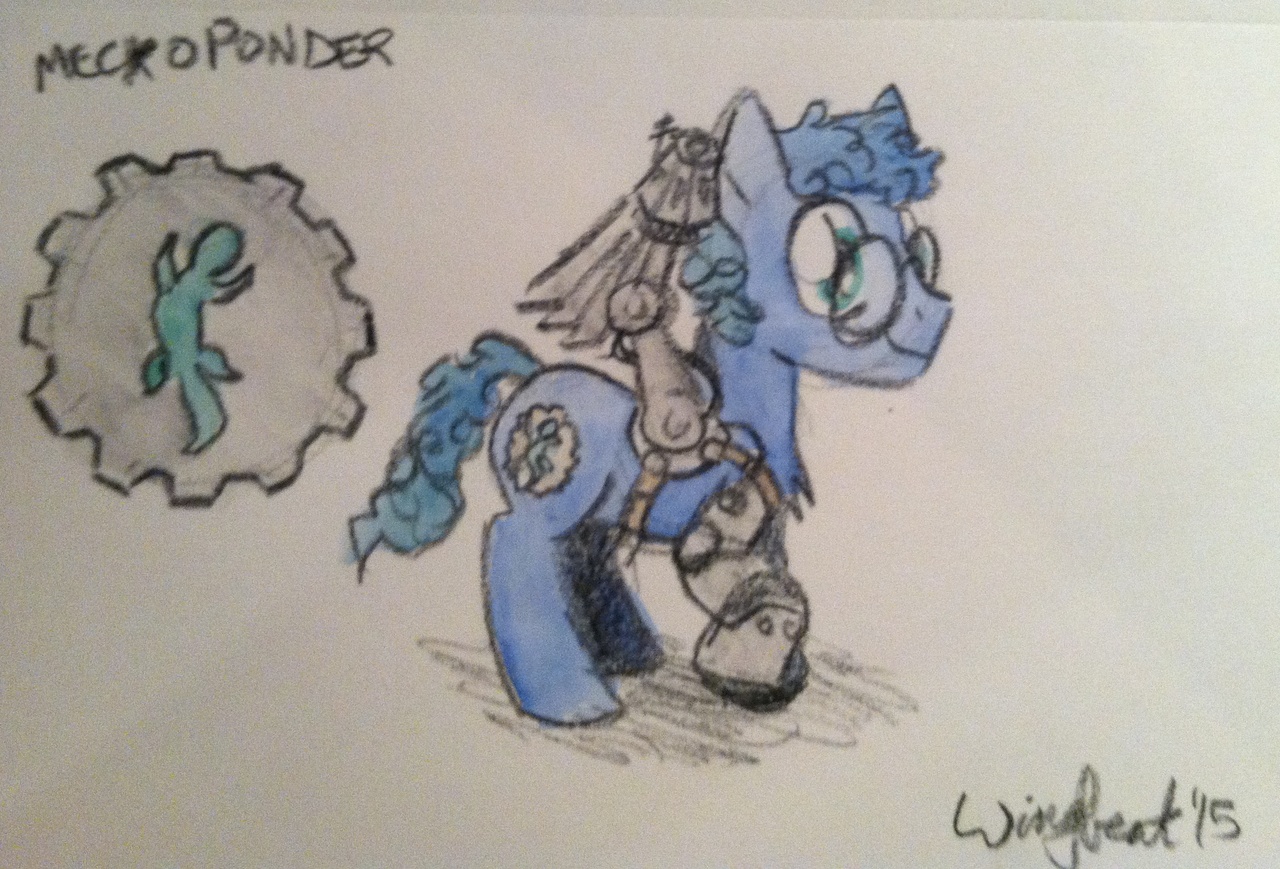 #955216 - safe, artist:wingbeatpony, oc, oc only, amputee, augmented ...