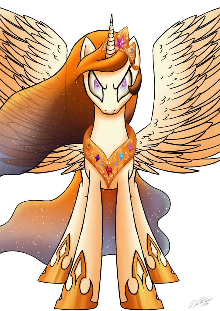 #955316 - safe, artist:tsand106, nightmare star, princess celestia ...