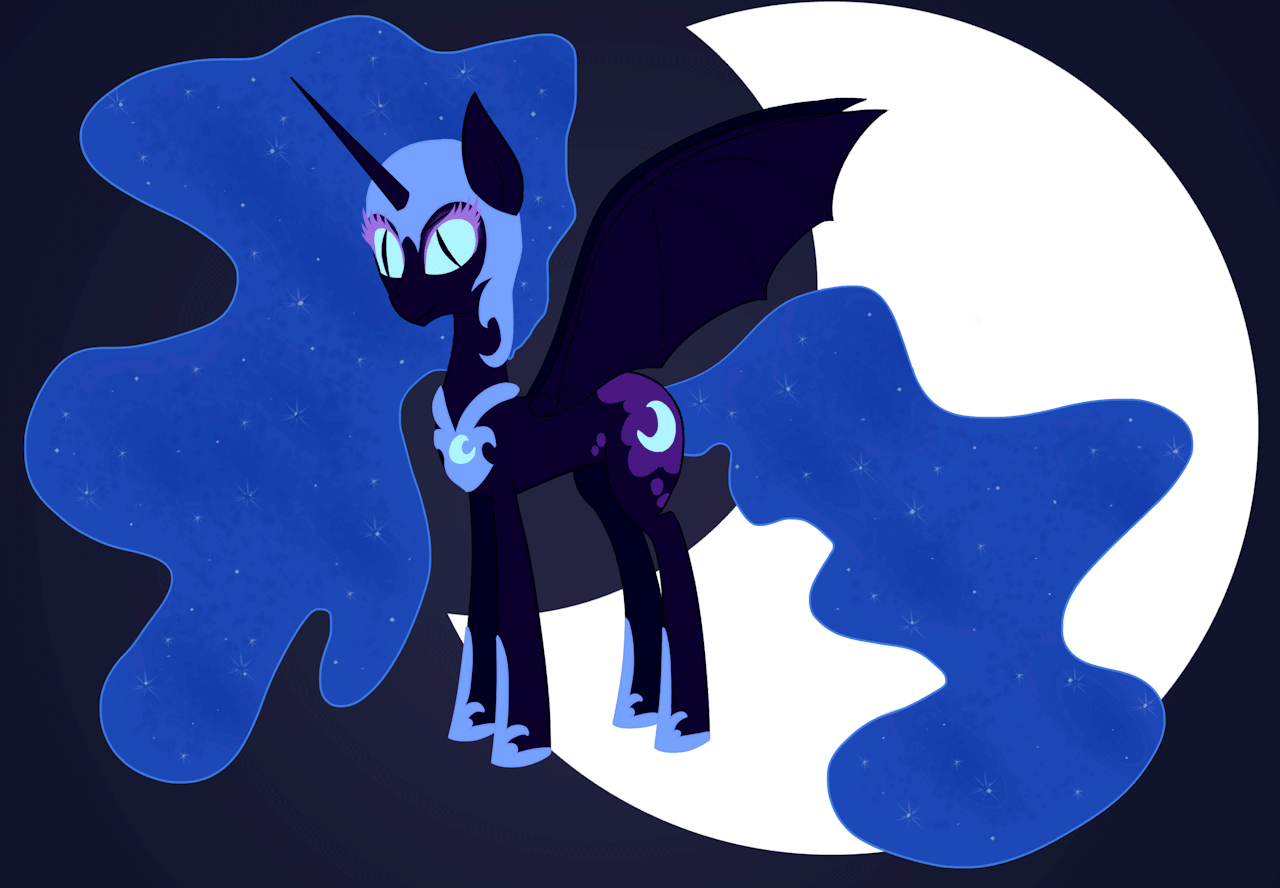 #955615 - safe, artist:me-and-equestria, nightmare moon, g4, female ...