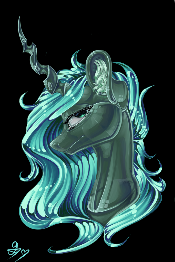 #957273 - safe, artist:yanisfucker, queen chrysalis, changeling ...