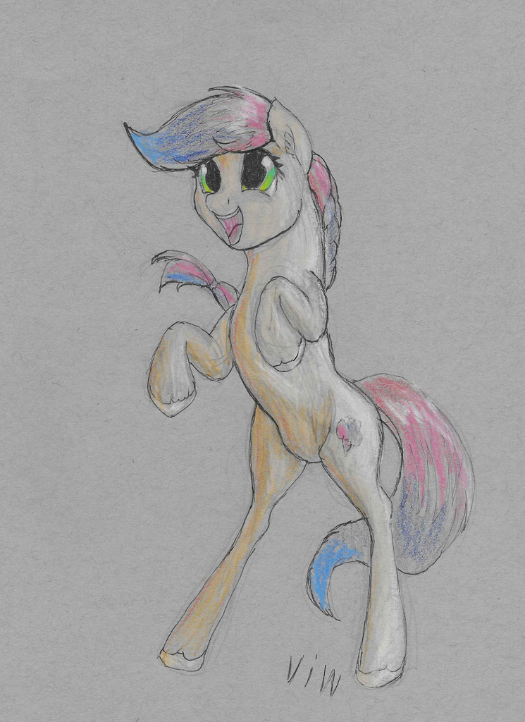 #958493 - safe, artist:viwrastupr, oc, oc only, oc:candy floss, solo ...