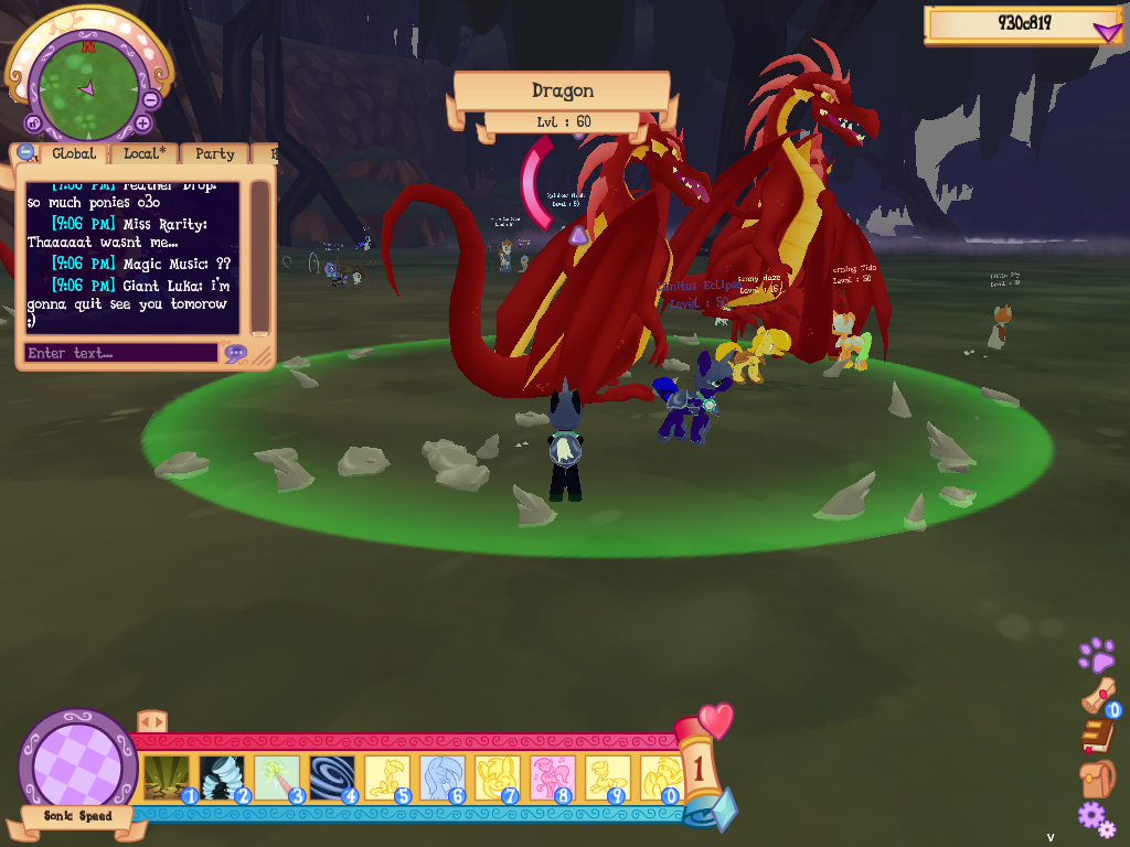 #959785 - safe, screencap, basil, oc, dragon, pony, legends of ...