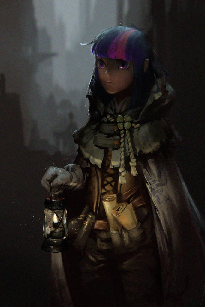 #962789 - safe, artist:ciyunhe, clover the clever, twilight sparkle ...