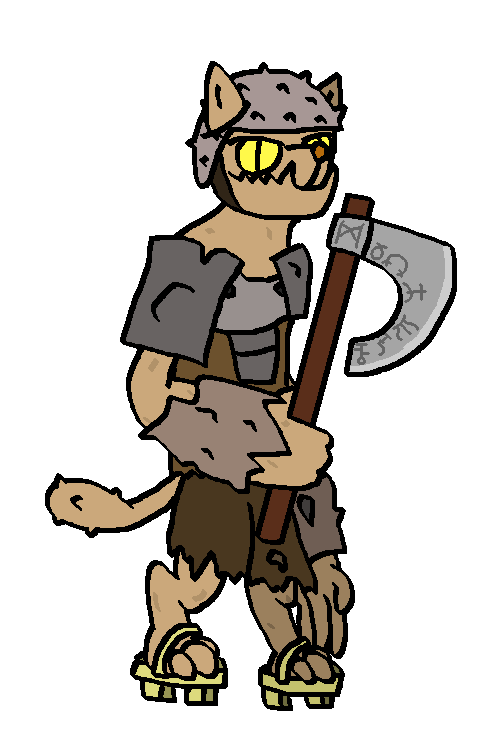 #963979 - artist needed, safe, oc, oc only, diamond dog, armor, axe ...