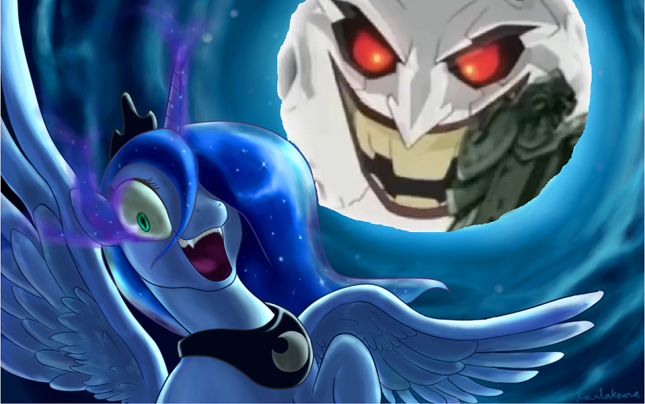 #964224 - safe, artist:rautakoura, edit, nightmare moon, princess luna ...