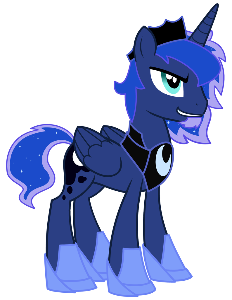 #951853 - safe, artist:evilfrenzy, princess luna, prince artemis, rule ...