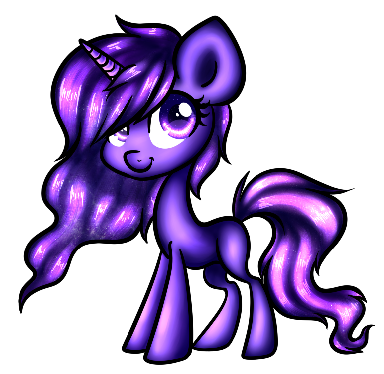 #952405 - safe, artist:pinipy, oc, oc only, oc:galaxy gallop, solo ...