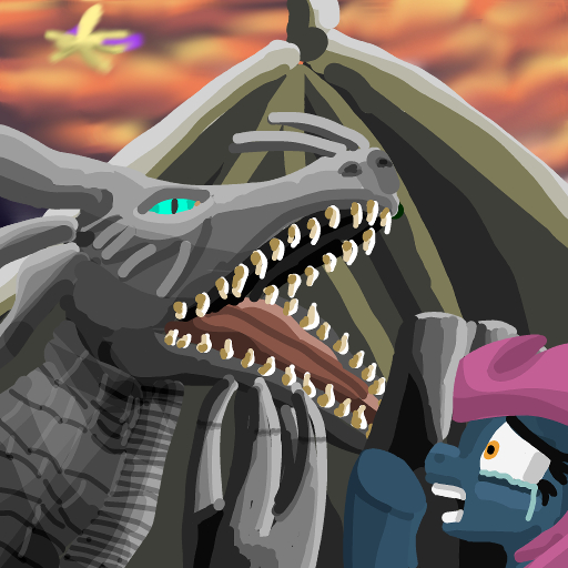 #980987 - safe, artist:platinumdrop, dragon, boop, crying, random pony ...